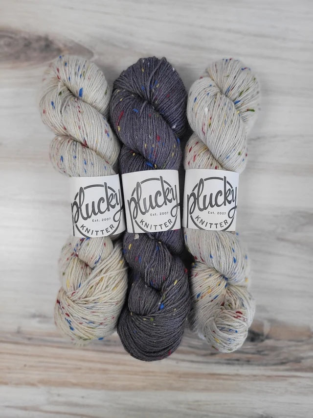 Plucky Knitter Tweedy Fingering Yarn – Fillory Yarn