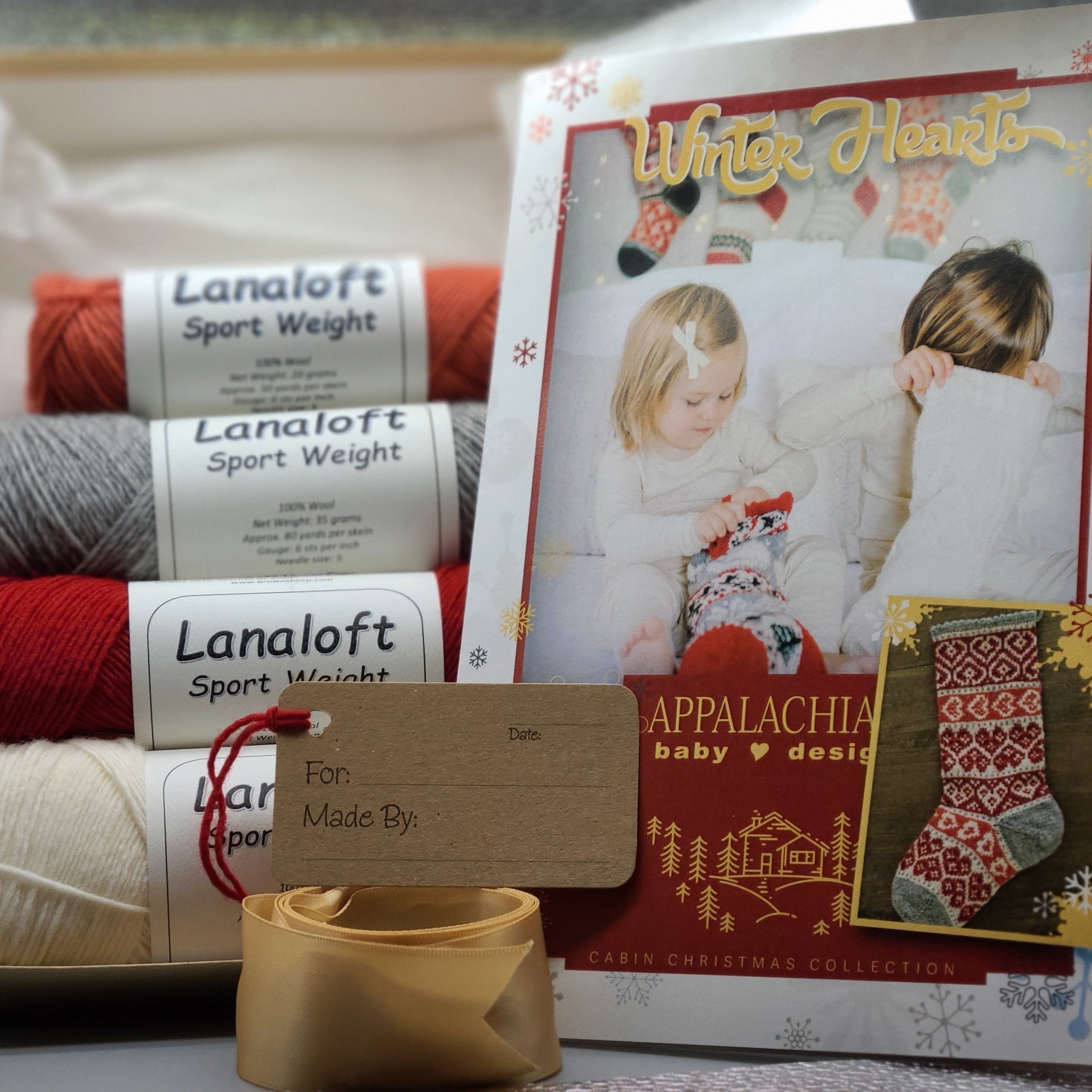 Appalachian Baby Design Christmas Stocking Kit – Fillory Yarn